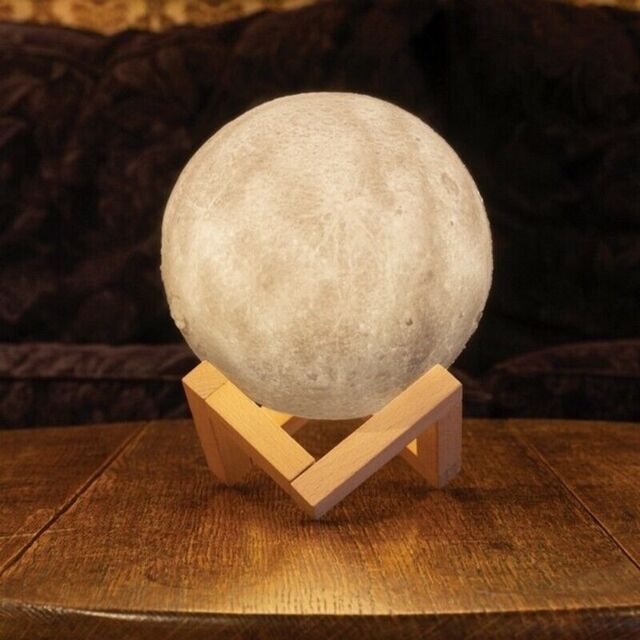 Moonbeam 3d Mood Light Bedroom Table Space Lamp Bedroom Lighting by ...