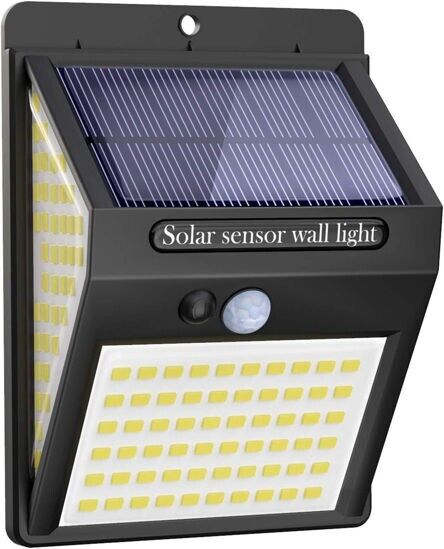 140 Led Solar Security Light Motion Sensor,270° Wide Angle,3 Modes, by ...