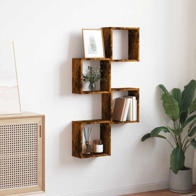 4 Pcs Wall Cube Shelves Floating Rack Storage Shelf Display Shelf Wall ...