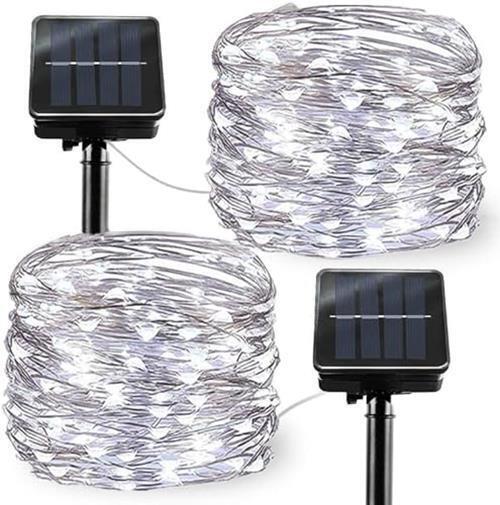 Solar Powered String Lights, 2 Pack Assorted Colour Names , Size Names ...