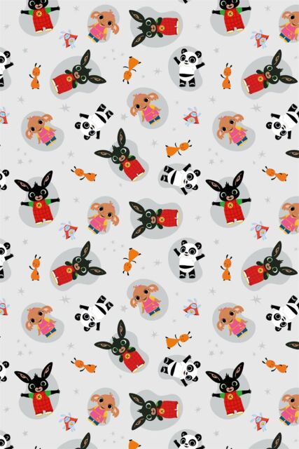 Bing Bunny Hoppity Voosh Fleece Blanket Bed Throw Matches Bedding by ...