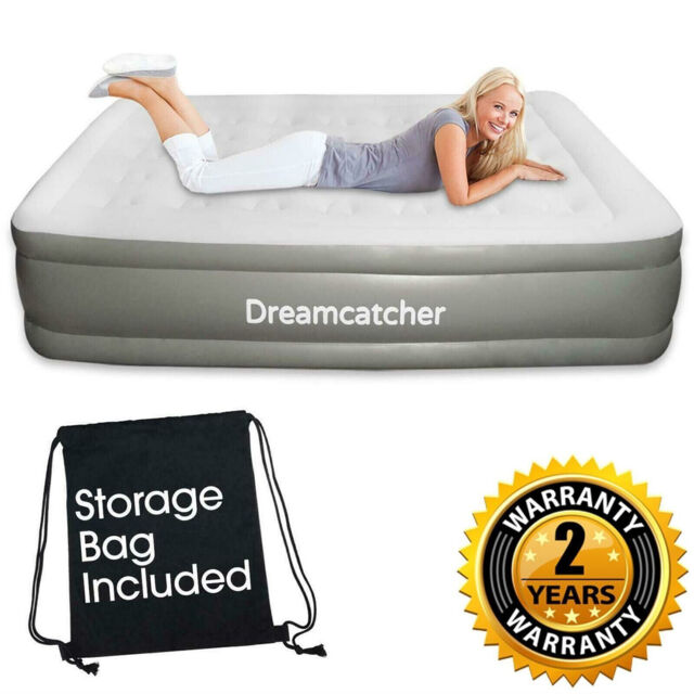 Deluxe King Size Blow Up Air Bed Inflatable Mattress With Built In by eBay | ufurnish.com