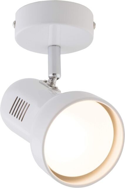 Verve Design Owen Gloss White Single Ceiling Spotlight by eBay ...