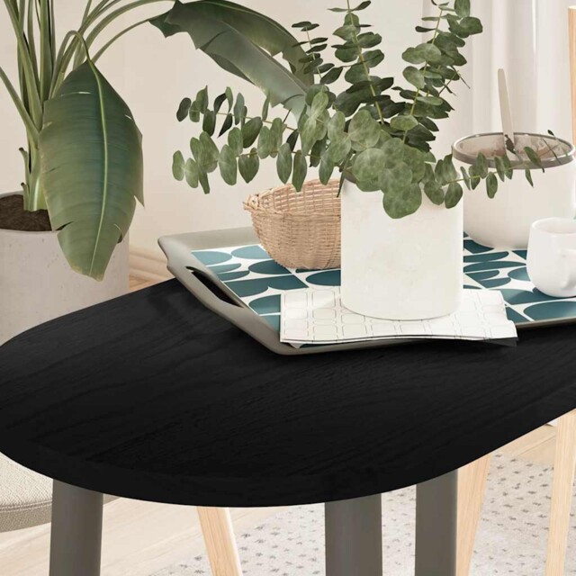 Table Top Replacement Board Diy Dining Table Top Solid Wood Oak Oval by ...