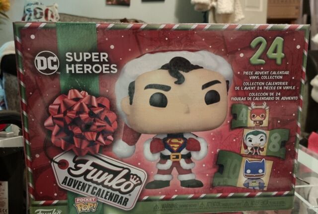 Funko Advent Calendar: Dc 2023 - Superman - Dc Comics - 24 Days Of by ...