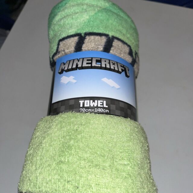 Minecraft Official 'creeps' 100% Cotton Beach Towel Gamer Character by ...