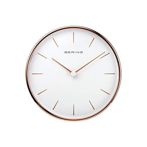 Bering Wall Clock - Simple And Modern Nordic Design - Rose Gold And by ...