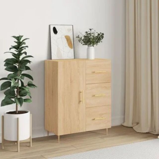 Wooden Sideboard Storage Cabinet Display Cupboard Buffet Unit Home by ...
