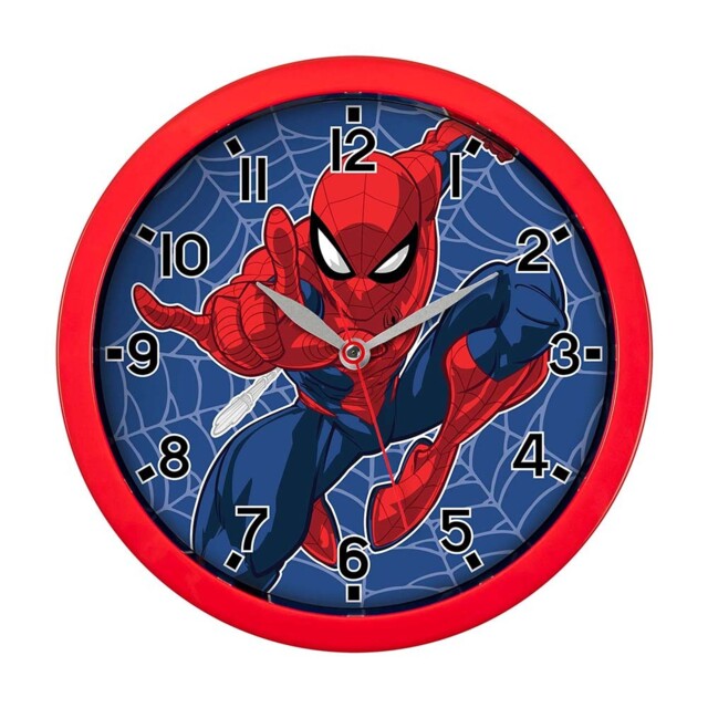 Disney Spd3586 Kids Spiderman Wall Clock by eBay | ufurnish.com