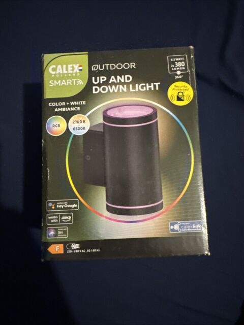 Outdoor Wall Lights - Up And Down Motion Sensor Lamp, Ip44 Black by ...