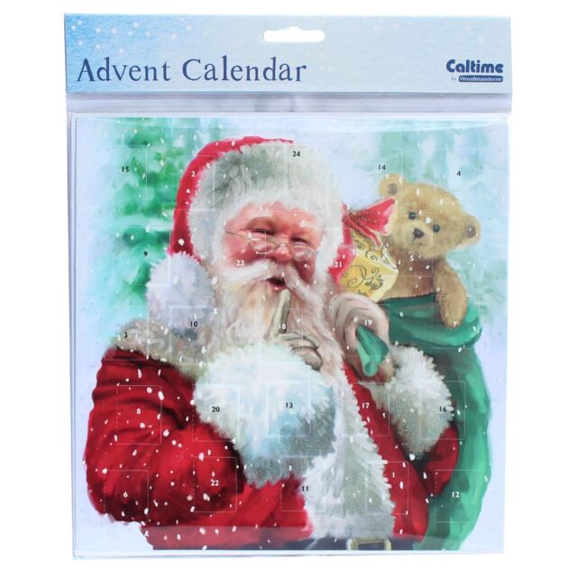 Christmas Advent Calendar 24 Windows With Pictures - Choose Design by ...
