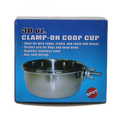 Stainless Steel Coop Cup With Bolt Clamp 30 Oz By Spot by eBay ...