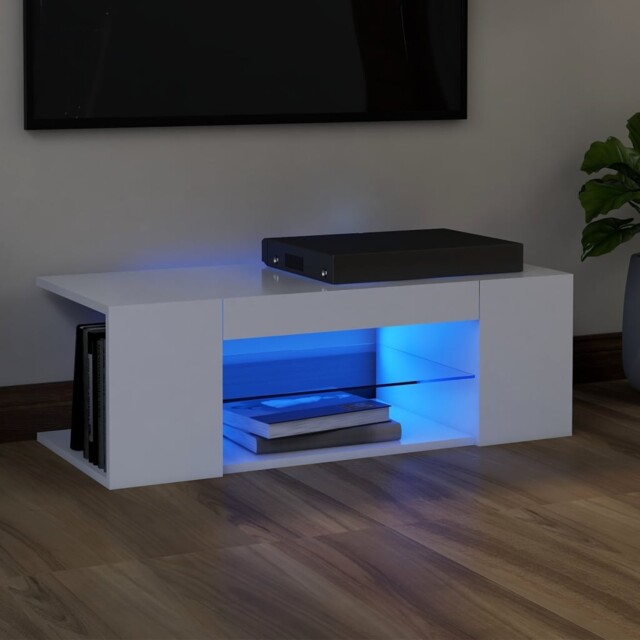 Tv Cabinet With Led Lights Tv Stand Tv Unit Hall Entertainment Cenrtre ...
