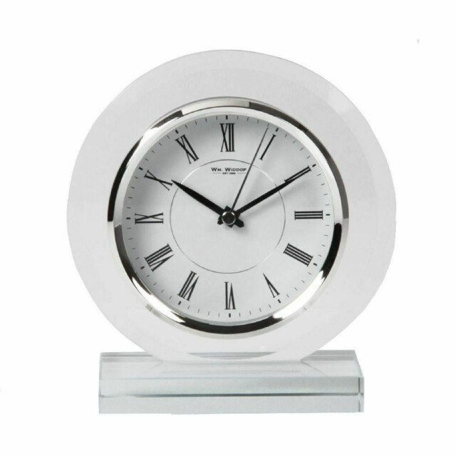 Wm.widdop Round Glass Mantel Clock by eBay | ufurnish.com