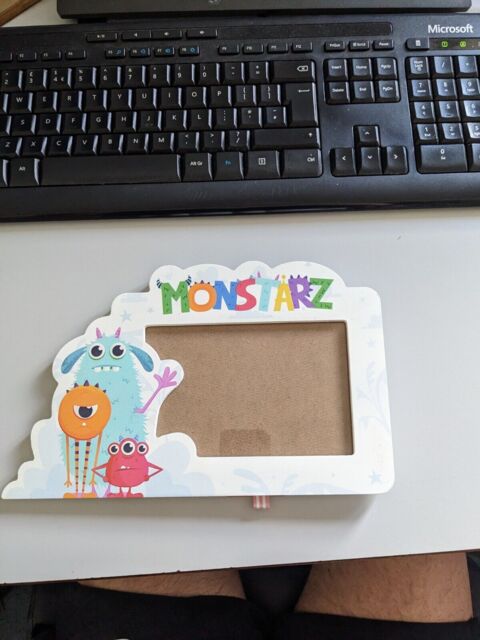 Monster Monstarz Shaped Wooden Photo Frame 6x4 - Boy's Girl's Gift by ...
