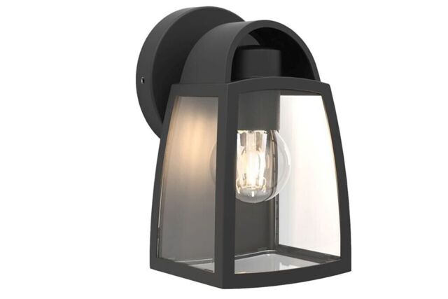Lutec Kelsey Outdoor Garden Wall Lantern Light Ip44 - Aluminium - by ...