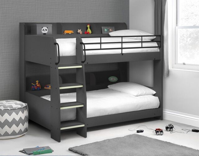 90cm Bed Domino Bunk 3ft Single Bed Frame With Storage For Teens Kids ...