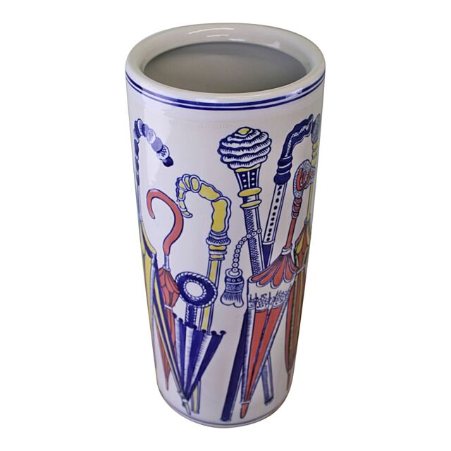 Ceramic Umbrella Stand Brolly Walking Stick Holder Storage Pastel by ...