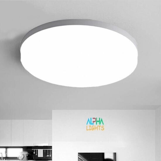 Modern Led Ceiling Light In Uk, 6000k Down Lights Bathroom Kitchen by ...