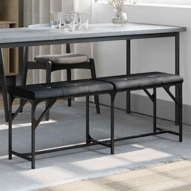 Dining Bench Hallway Bench Dining Room Bench Seat Steel And Fabric by ...