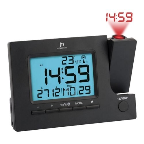 Lowell Justaminute Digital Radio Controlled Alarm Clock With by eBay ...