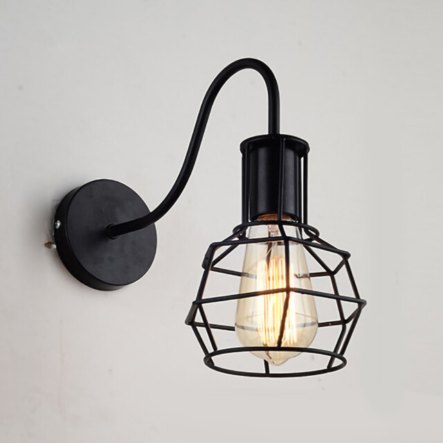 Retro Wall Lamp Industrial Style Single Head Wall Light Antique Wall by ...
