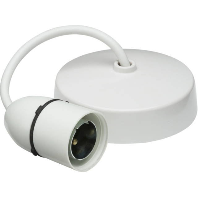 6 Inch B22 Bayonet Ceiling Rose Pendant Light Fitting Lamp Bulb Holder ...