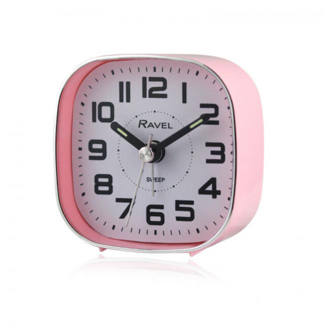 Ravel Petite Bedside Quartz Alarm Clock - Pink Rc038.5 by eBay ...