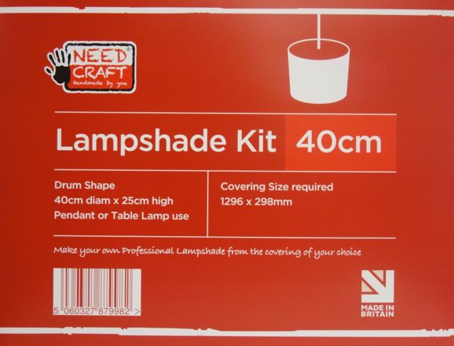Lampshade Kit 15/20/25/30/35/40cm Make Your Own, Diy Made In The Uk By ...