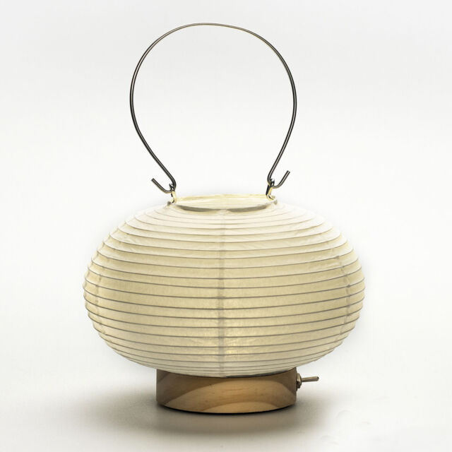 Hayashi Kougei Portable Japanese Paper Lantern With 100 Hour Led Light ...
