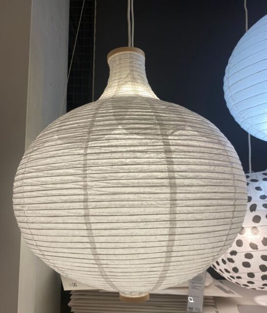 Brand Ikea Risbyn Pendant Lamp Shade, Onion Shape, White, 57 by eBay ...