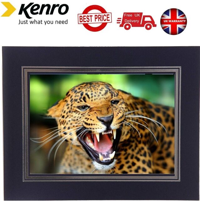 Kenro Photo Strut Mount 6x4 Picture Holder Black - Box Of 50 Pma129/50 ...