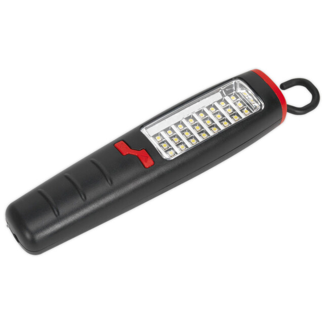 Sealey Rechargeable Inspection Lamp 24 Smd + 7 Led Lithium-ion Led307 ...