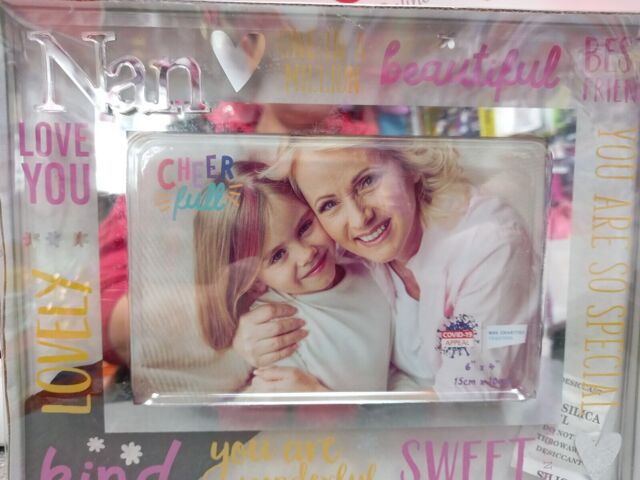"Nan Glass Picture Photo Frame 6""x4"" Po 49838" by eBay | ufurnish.com