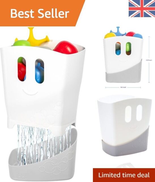 Freestanding Bath Toy Organizer Bath Caddy With Removable Drying Rack ...