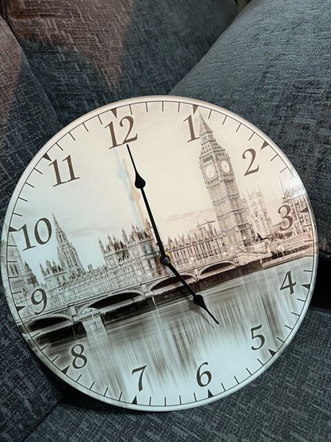 Glass London Bridge Wall Clock by eBay | ufurnish.com