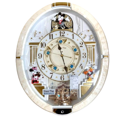 Seiko Fw580w Mickey Mouse Musical Wall Clock Disney Time 12 Songs by ...