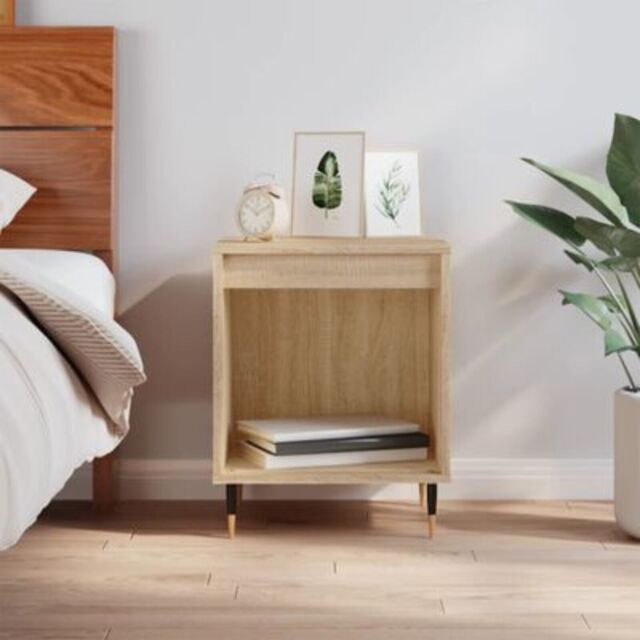 Bedside Cabinet Display Storage Nightstand Bedside Table Bedroom by ...