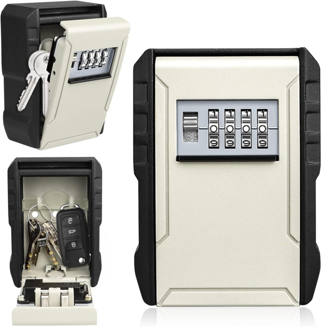 Key Safe, [built-in Hook] [wall Mounted] Diyife Large Heavy Duty Key by ...