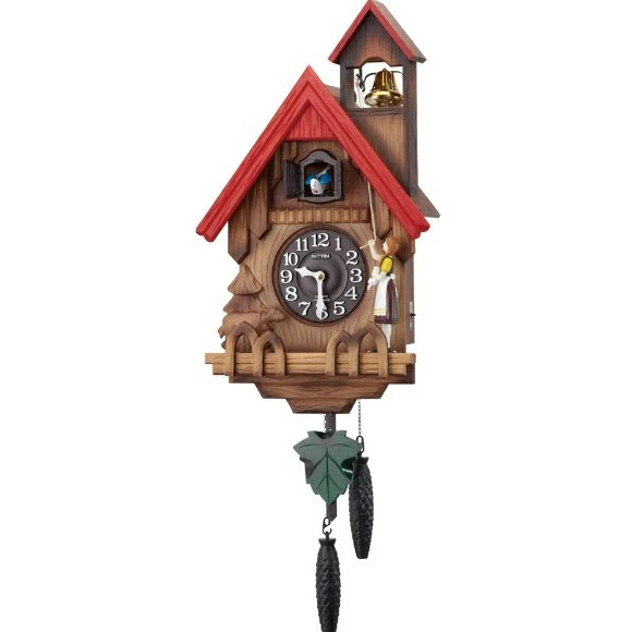 Rhythm Clock Wall Clock Analog Cuckoo Tyrolean R 4mj732rh06 Japan by ...