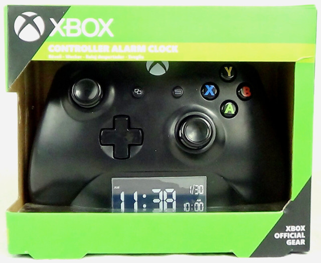 Xbox Controller Black Alarm Clock Digital Official Gear Paladone by ...
