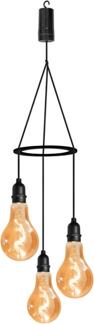 Luxform Battery Powered Indoor Outdoor Pendulum Hanging Pendant Light ...