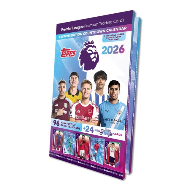 Topps Premier League 2026 - Debut Edition - Advent Calendar (96 by eBay ...