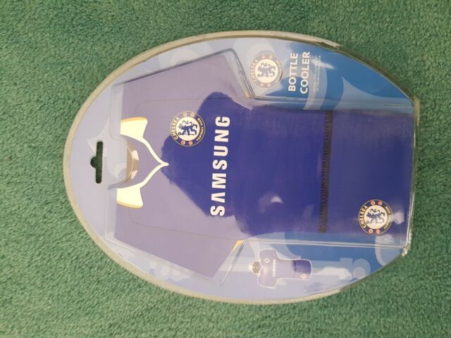 Chelsea F.c Official Product Bottle Cooler And Hip Flask - by eBay ...