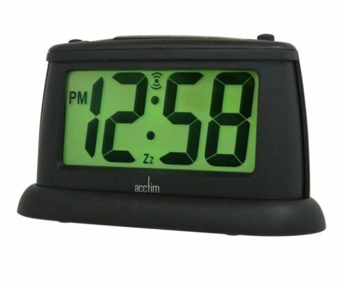 Acctim Juno Smartlite Green Face Alarm Clock With Snooze Button by eBay ...