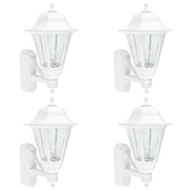4 X Asd Cl/wk100 Coach Lantern Light Fittings - White by eBay ...