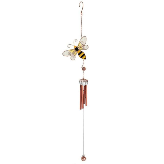 Bumble Bee Wind Chime Garden Conservatory Hanging Decoration Bee Chime ...
