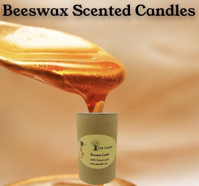 Organic Handmade Finished Beeswax Candles Oak Candles by eBay ...