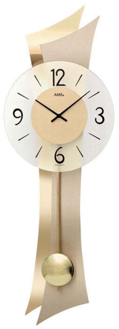 Ams 7427 Wall-clock - Series: Ams Wall Clocks Pendulum Clocks Wooden by ...