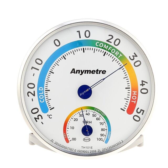Temperature Humidity Meter Indoor Outdoor Hygrometer Thermometer by ...